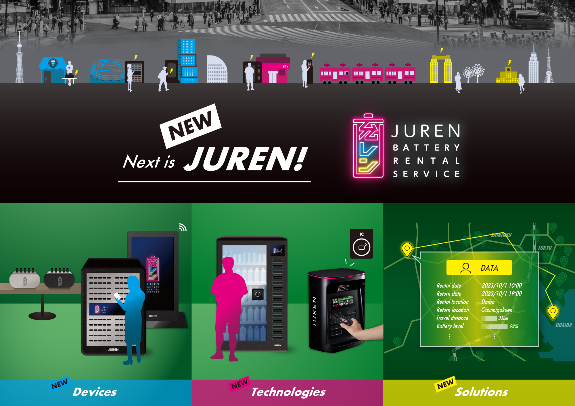 東京電力EP「充レン」、10月からJURENに事業承継へ - ケータイ Watch