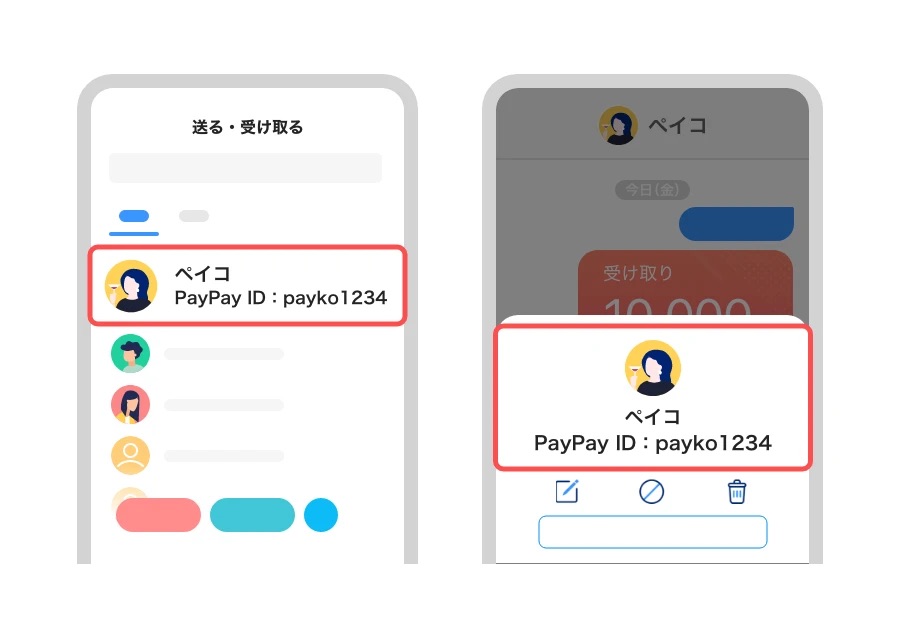 PayPay、送金相手の「PayPay ID」を表示する新機能 - ケータイ Watch