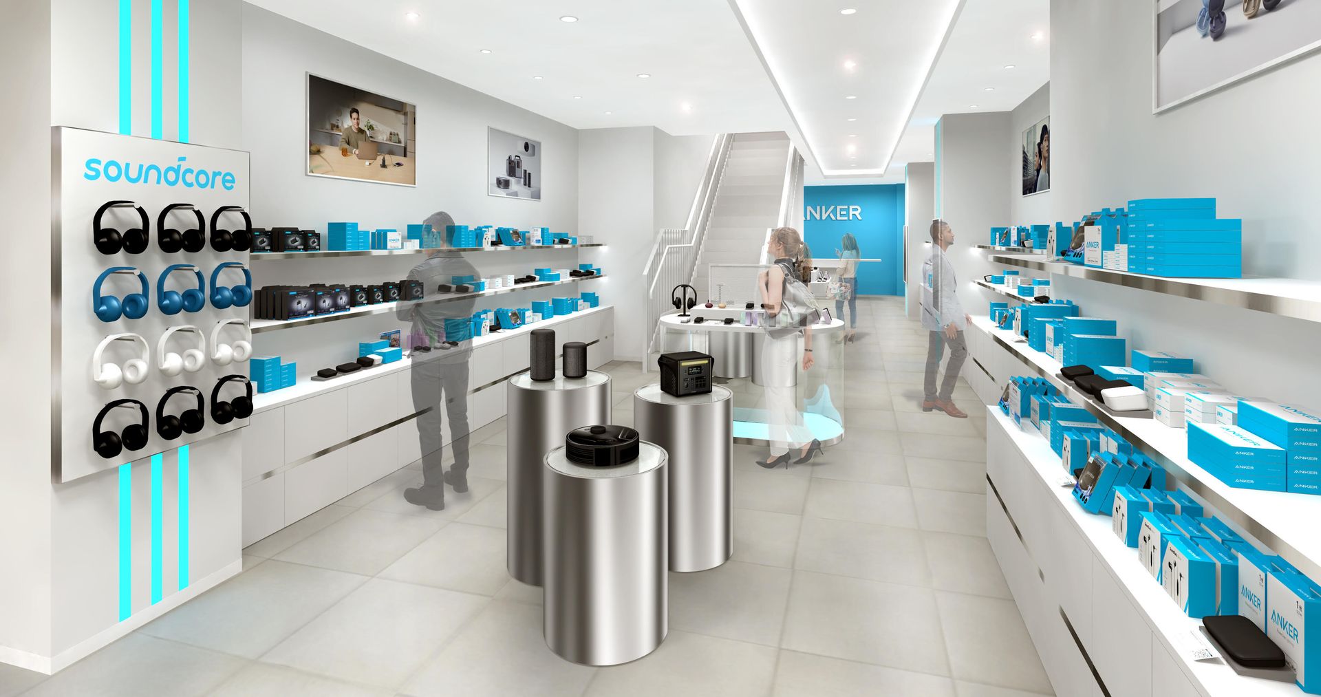 「Anker Store 渋谷」8月1日オープンへ、直営店初の2フロア構成 - ケータイ Watch