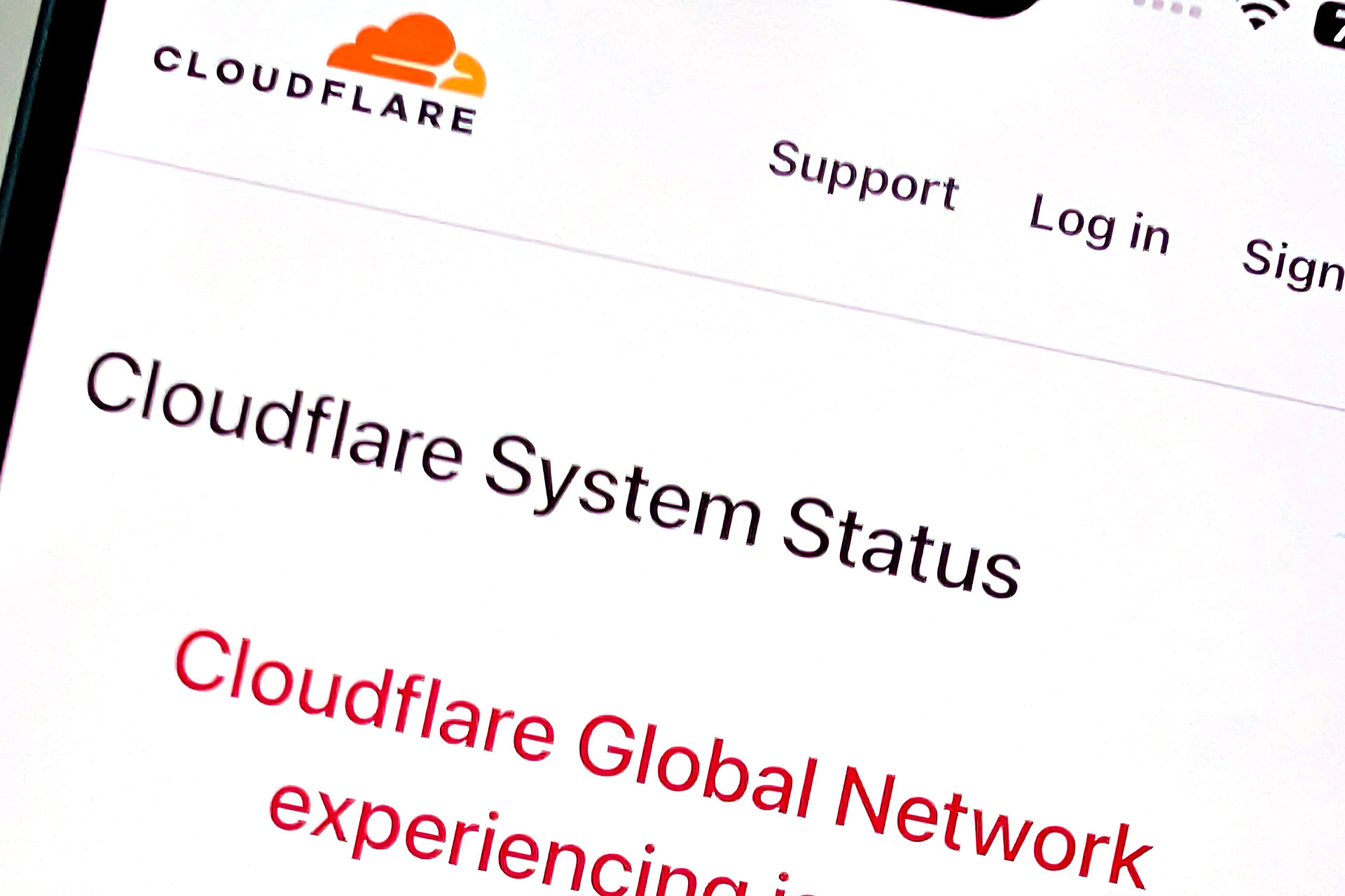 クラウドサービスの「Cloudflare」で障害【復旧】 - ケータイ Watch