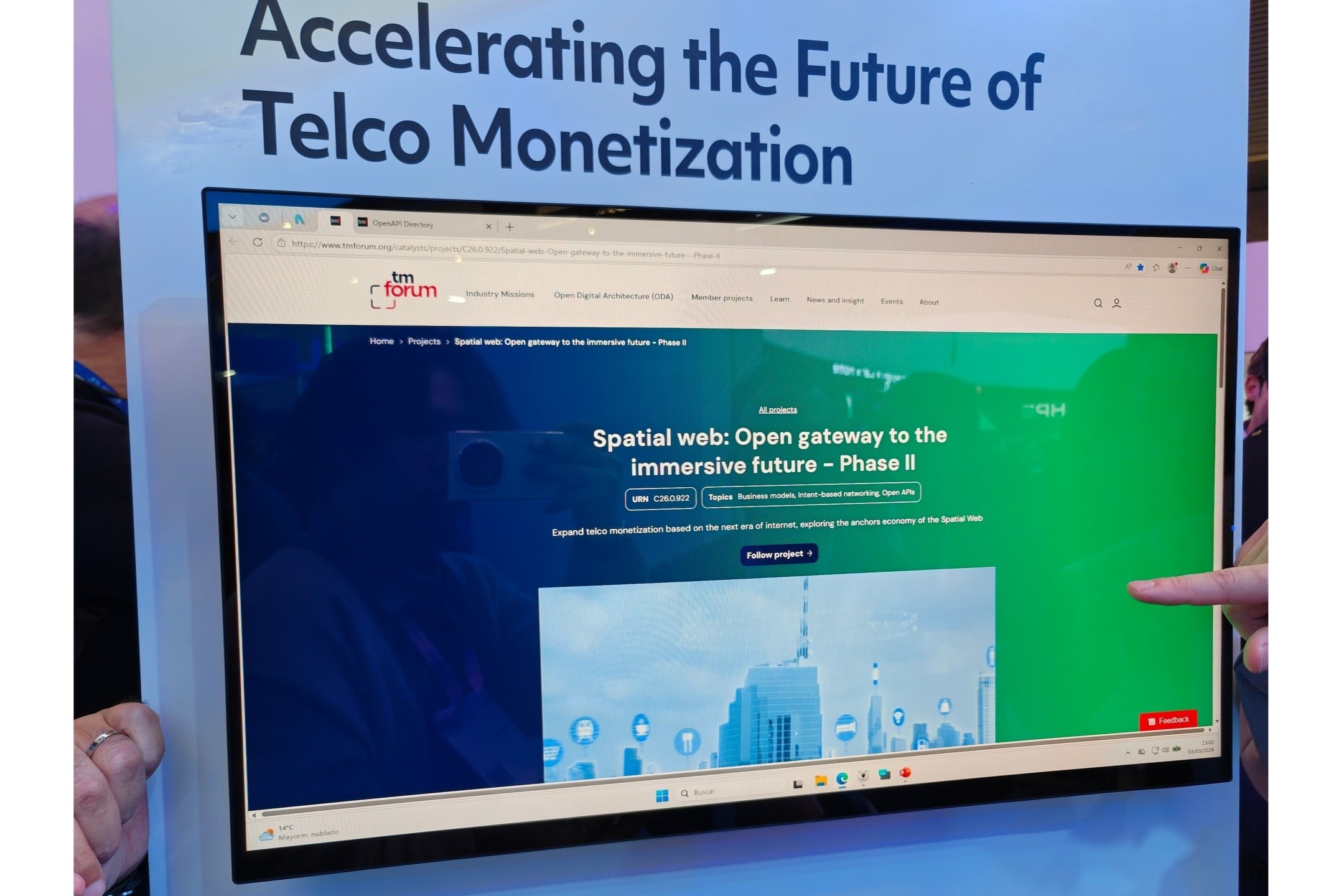 【MWC26】NTTデータの「Spatial Web」と「インテンションエコノミー」が街を変える - ケータイ Watch
